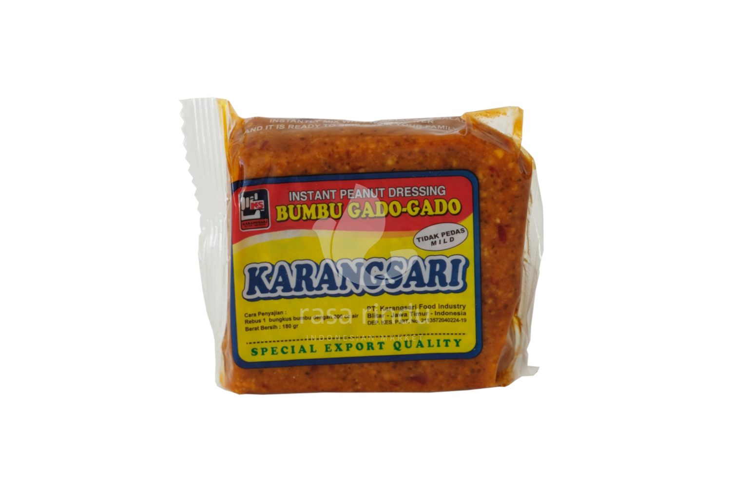 Karangsari Bumbu Gado Gado 180 Gr Indonesische Lebensmittel